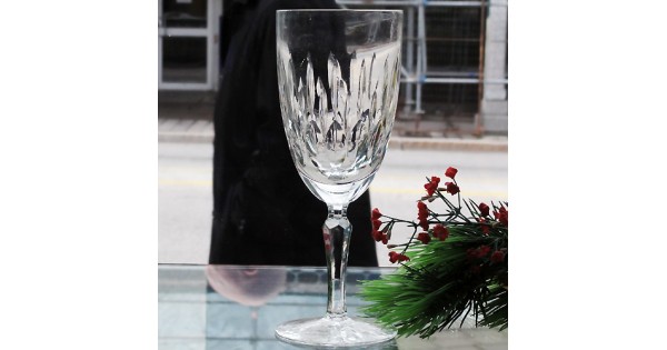 EDINBURGH Crystal GLENEAGLES Goblet 8" tall NEW Scotland