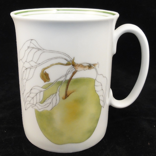 Block Spal Assorted Fruits Green Apple Cup & Saucer