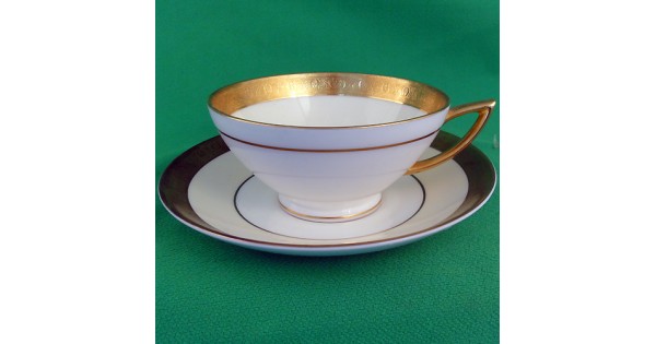 Minton Buckingham Cup & Saucer King George Shape