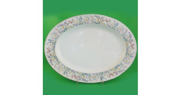 Noritake Spring Garden Oval Platter 13.75" long