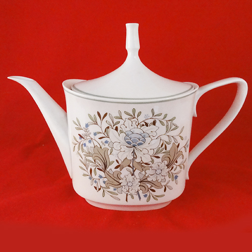 Spode Milkwood Tea Pot 8.5 inches tall